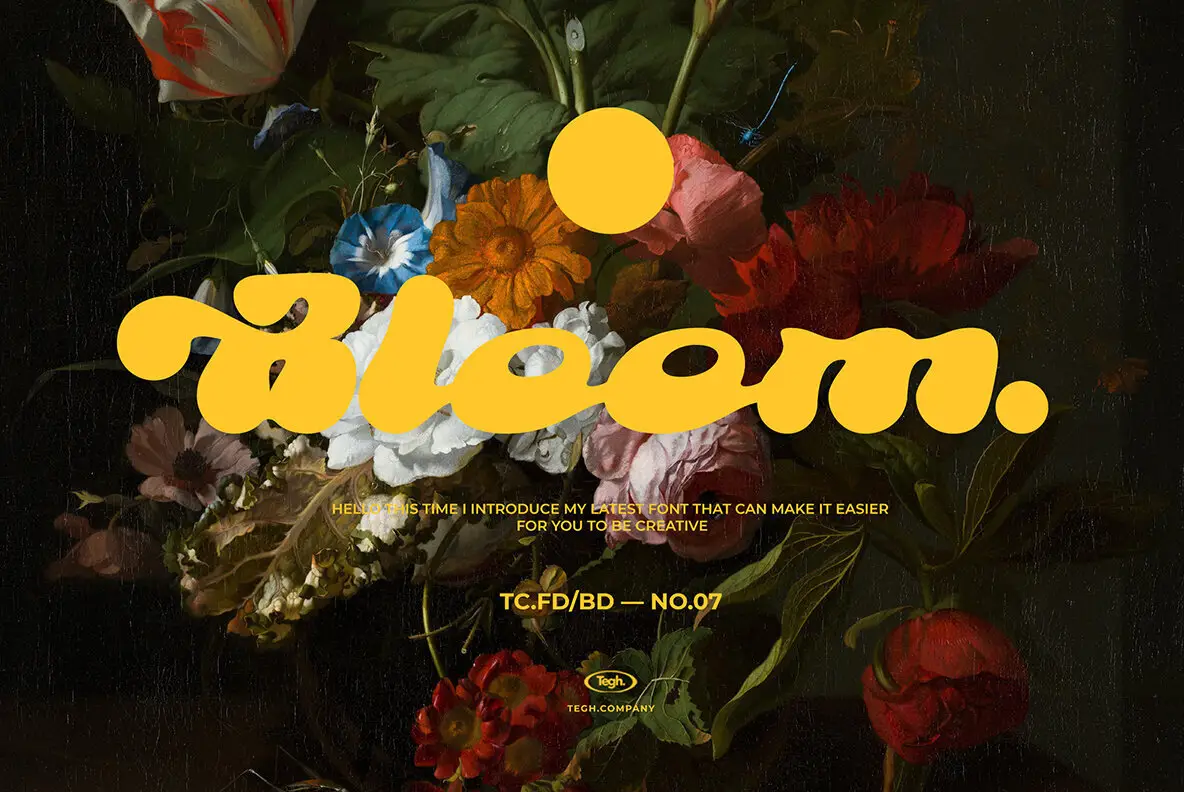 Bloom Font - YouWorkForThem