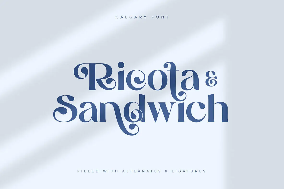 Calgary Font - YouWorkForThem