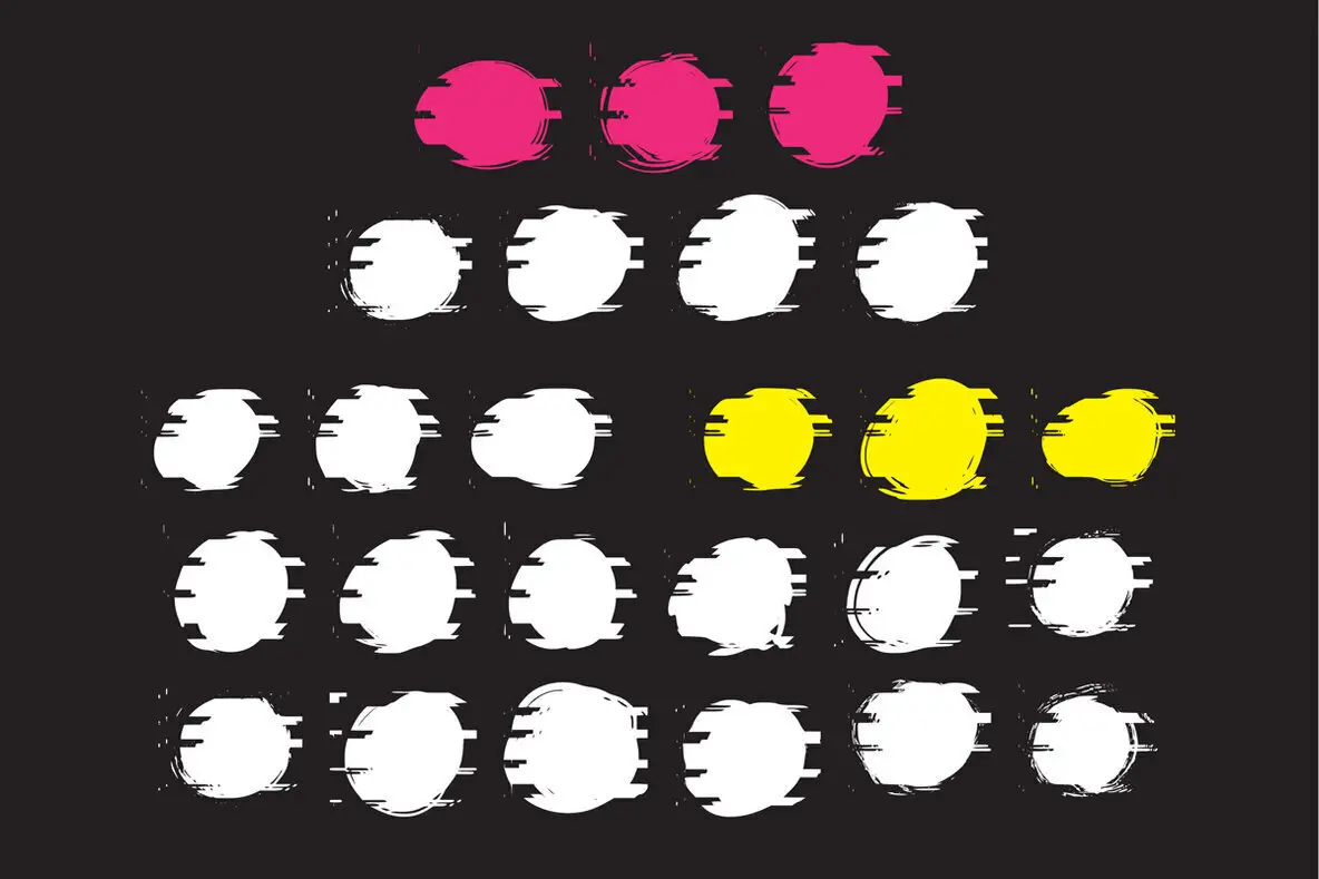 Glitch Blobs Font - FontPath