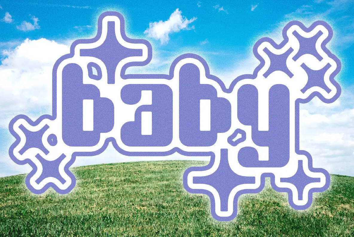 DigiBop Y2K Font - YouWorkForThem