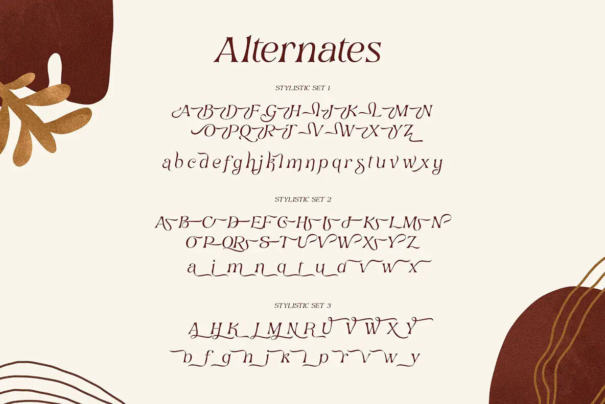 Mahony Browns Font - YouWorkForThem