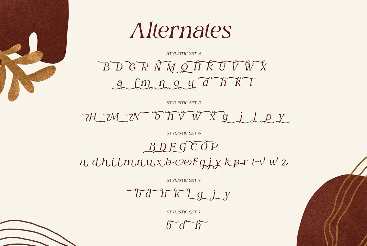 Mahony Browns Font - YouWorkForThem