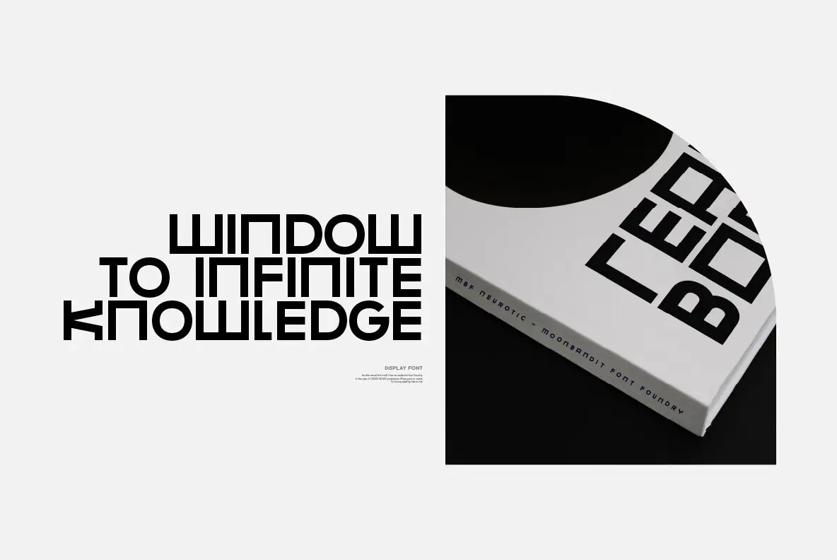 MBF Neurotic Font - YouWorkForThem