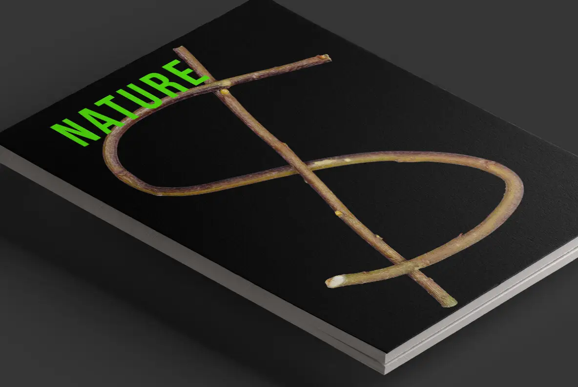 Single Twig SVG Font Font - FontPath