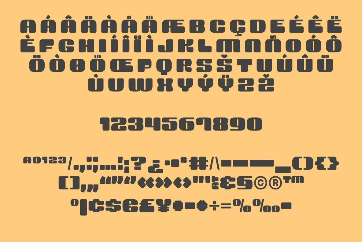 Yerk Font - YouWorkForThem