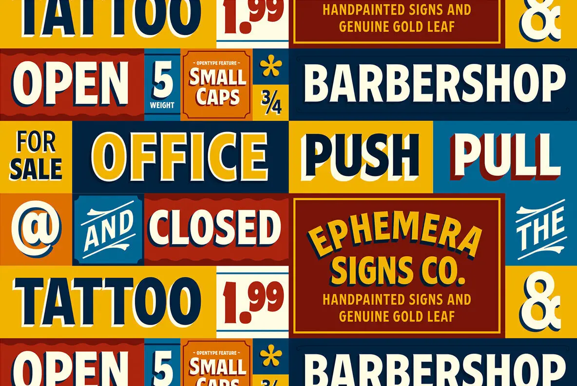 Ephemera Egyptian Font - FontPath