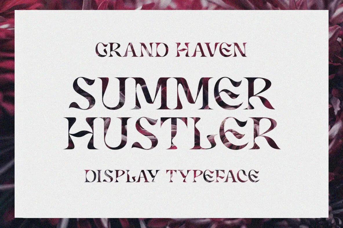 Grand Haven Font - YouWorkForThem