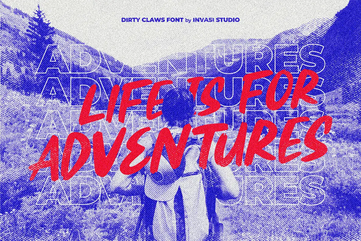 Dirty Claws Font - FontPath