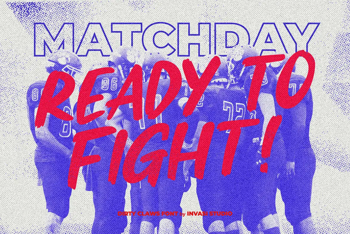 Dirty Claws Font - YouWorkForThem