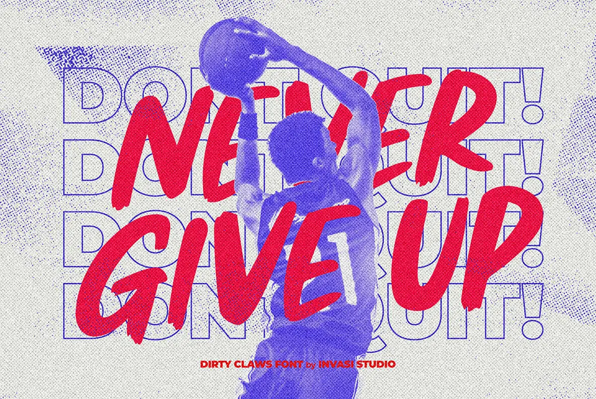 Dirty Claws Font - YouWorkForThem