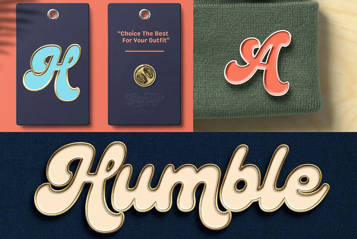 Genty Font - YouWorkForThem