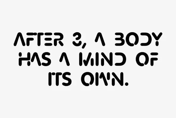 Tricky Font - YouWorkForThem
