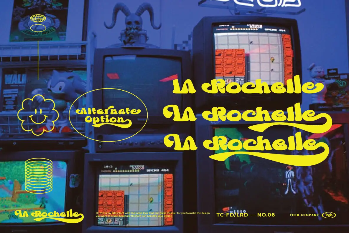 La Rochelle Font - FontPath