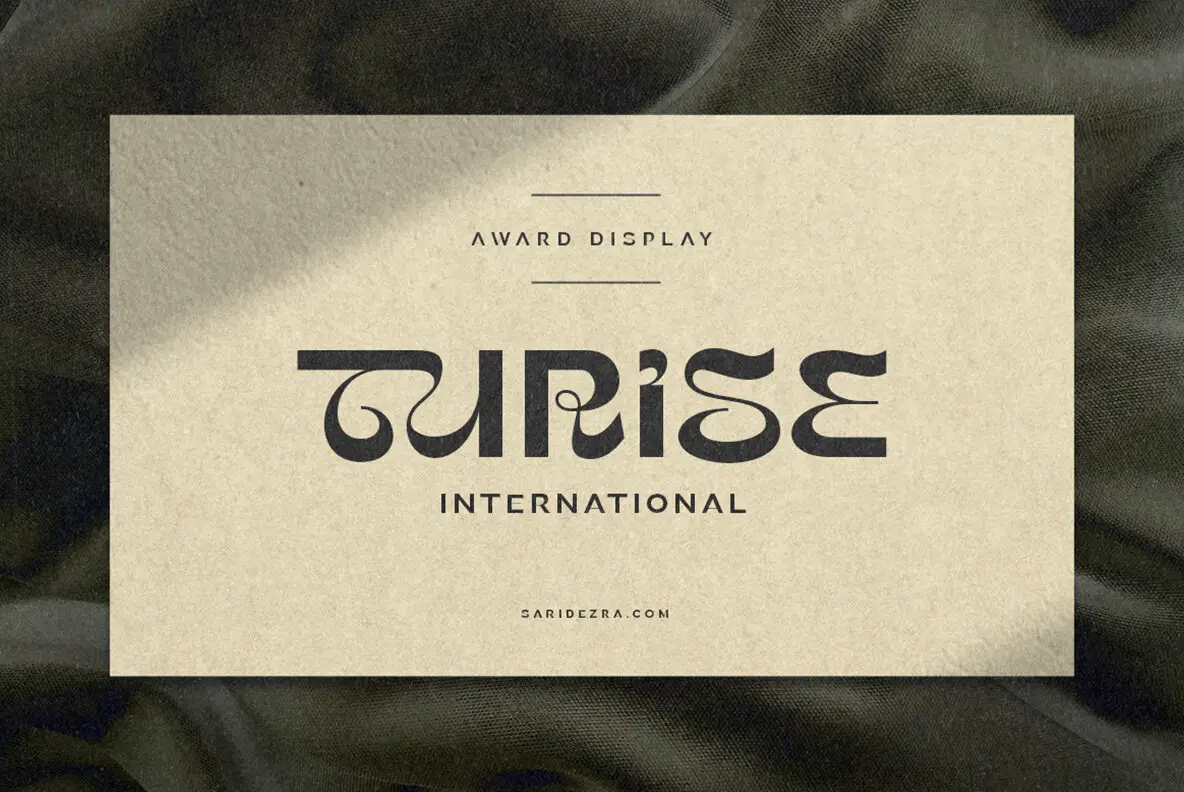 Awards Font - YouWorkForThem