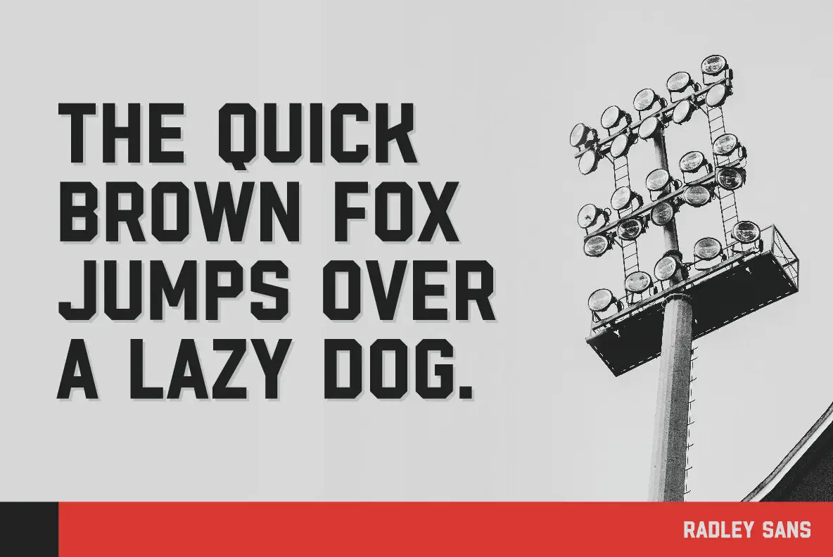 Radley Font - YouWorkForThem