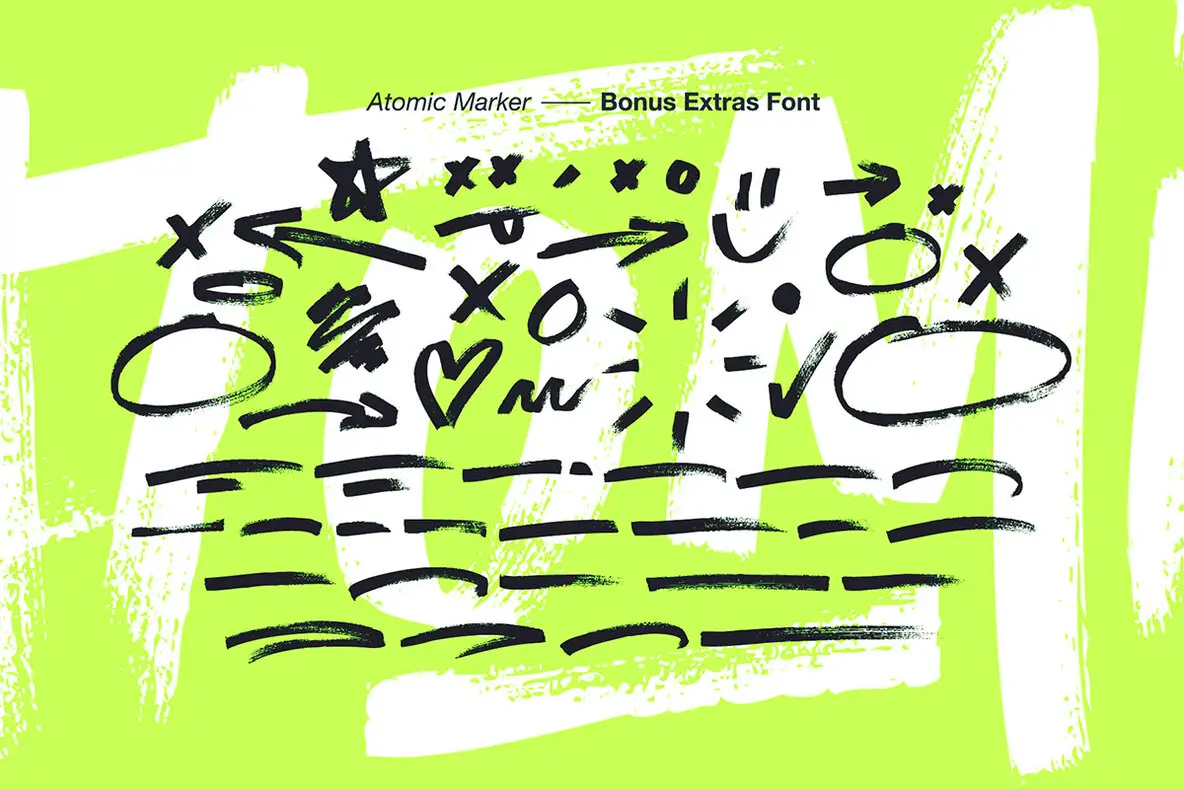 Atomic Marker Font - FontPath