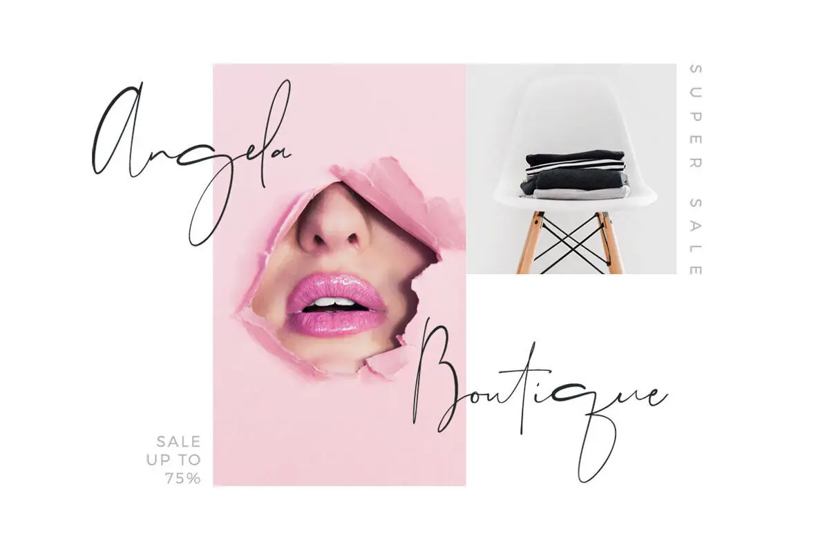 Georgia Script Font - YouWorkForThem