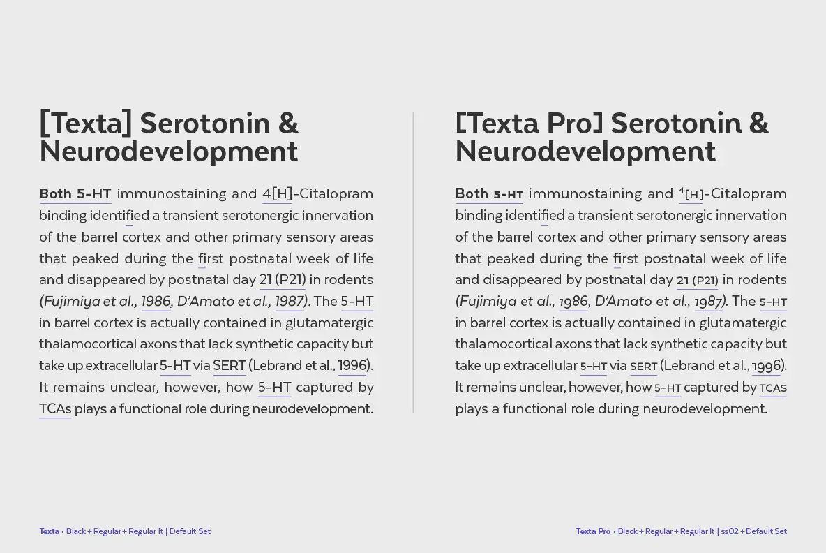 Texta Pro Font - FontPath