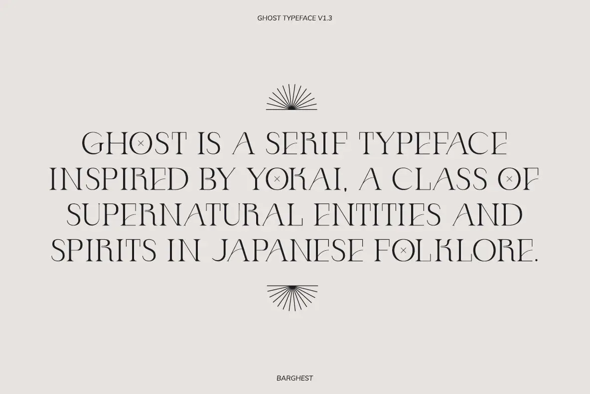 Ghost Display Font - FontPath