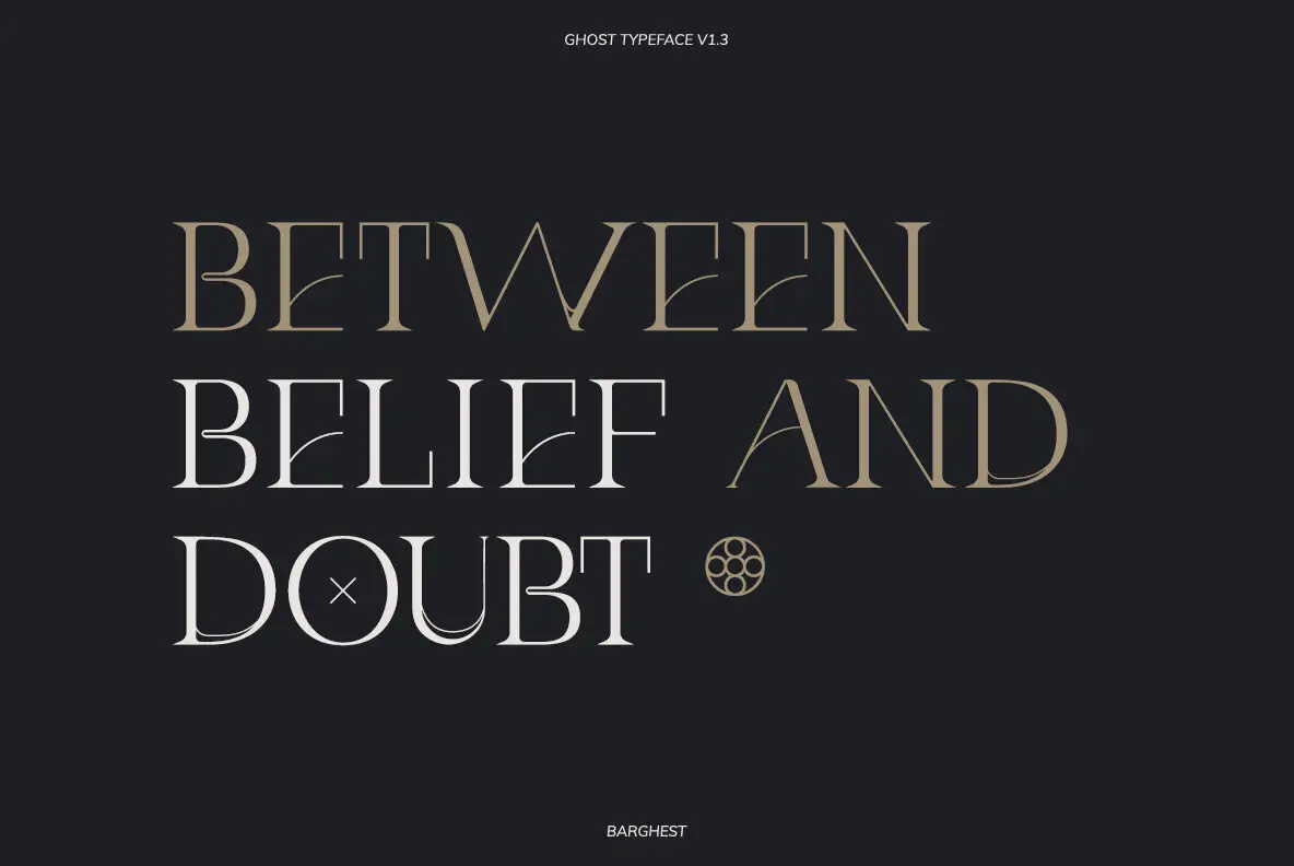 Ghost Display Font - FontPath