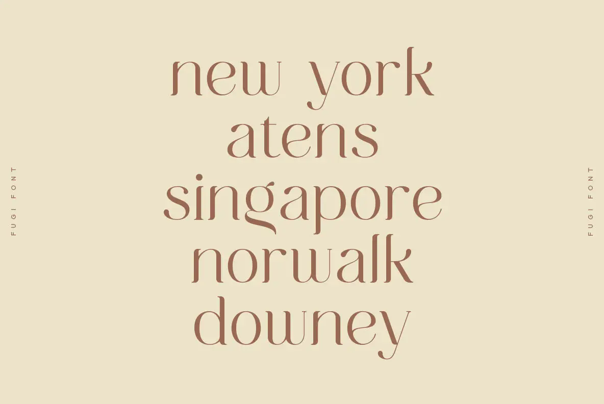 Fugi Font - YouWorkForThem