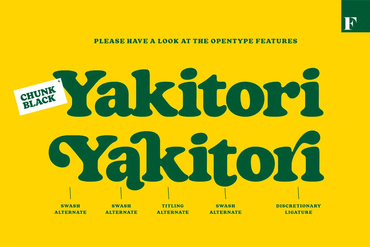 Chunk Black Font - FontPath