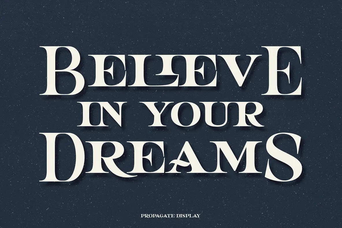 Propagate Font - YouWorkForThem
