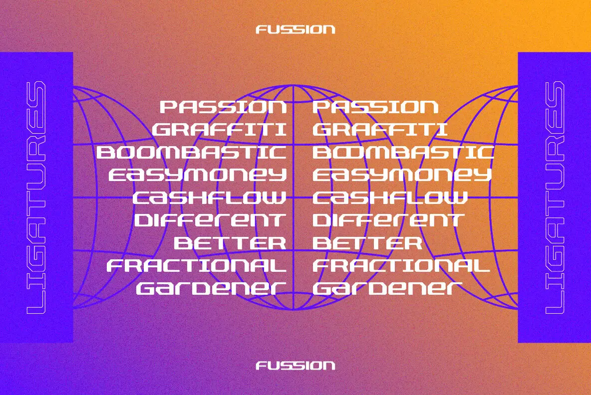 Fussion Font - YouWorkForThem