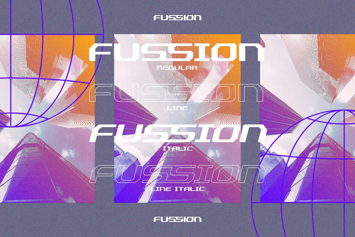 Fussion Font - YouWorkForThem