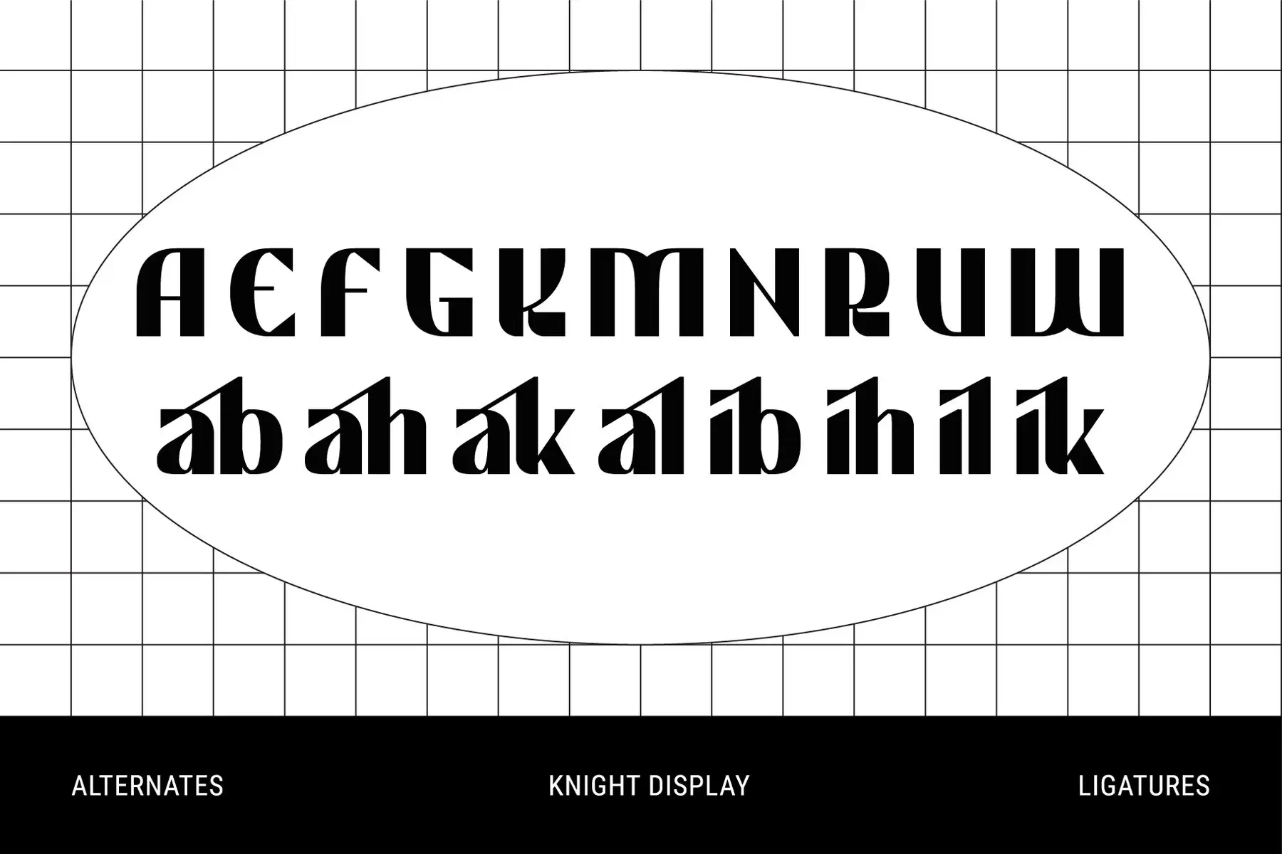 Knight Font - YouWorkForThem
