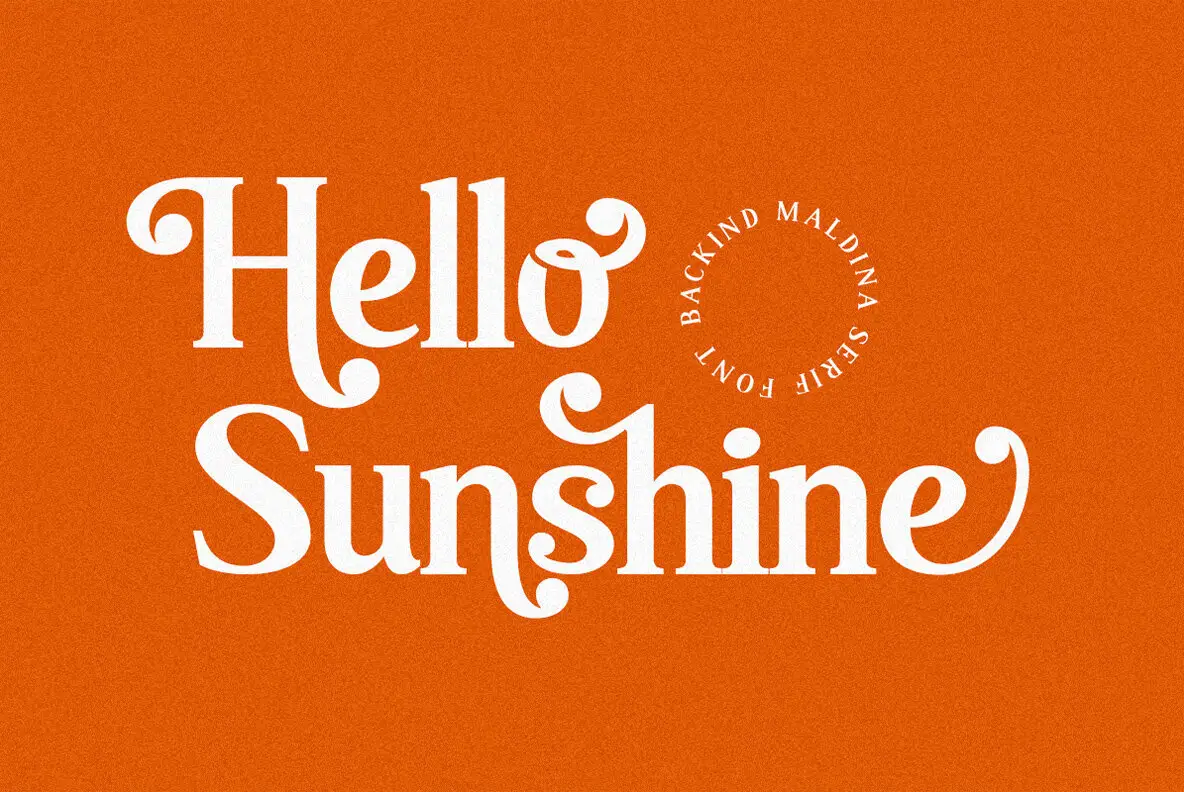 Backind Maldina Font - FontPath