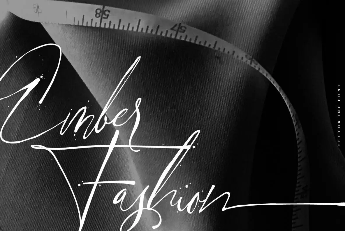 Hector Ink Font - YouWorkForThem