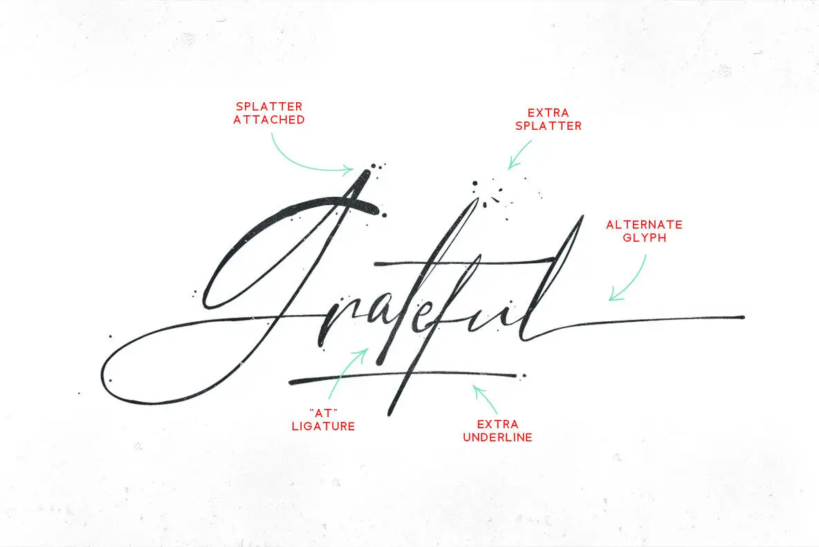 Hector Ink Font - YouWorkForThem