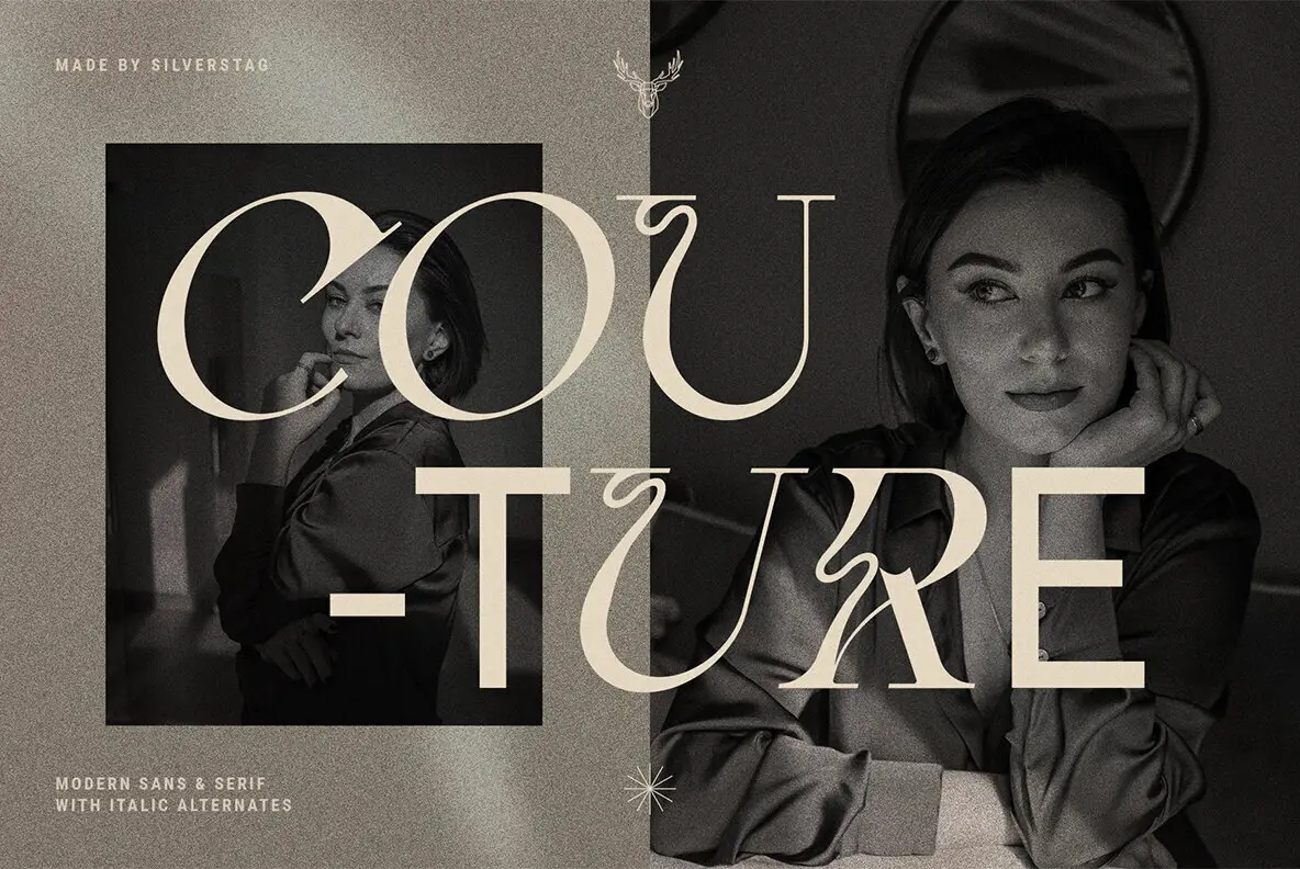 Fleur Display Font Duo Font - FontPath