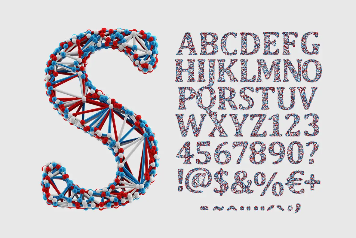 Molecule SVG Font Font - FontPath
