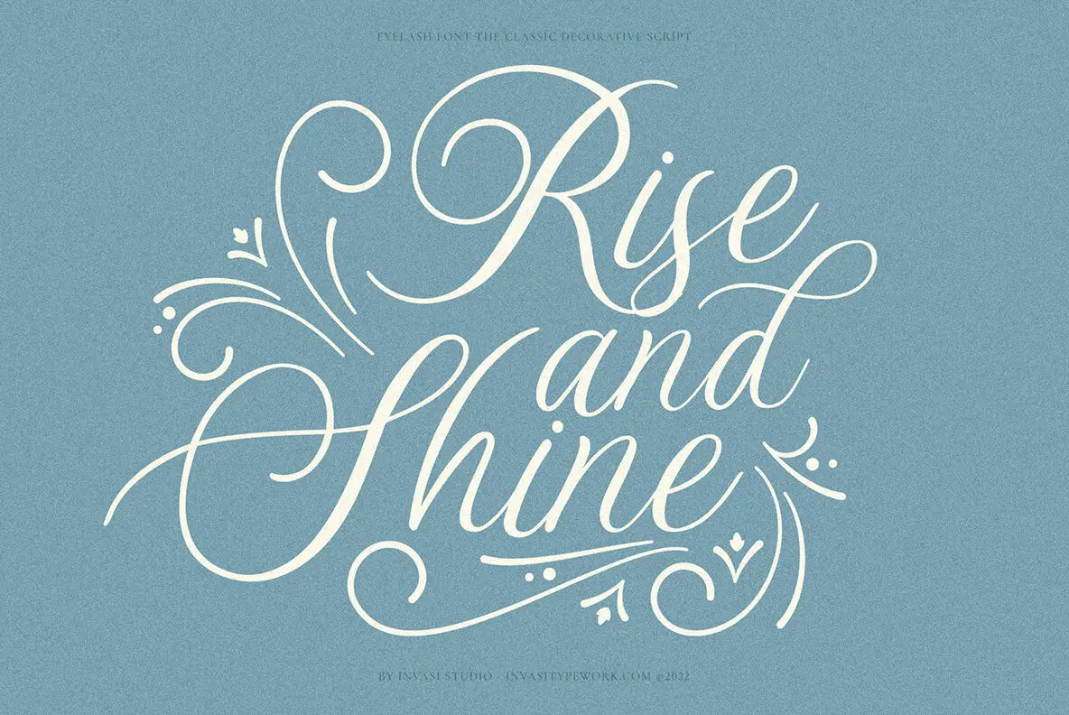 Eyelash Font - YouWorkForThem
