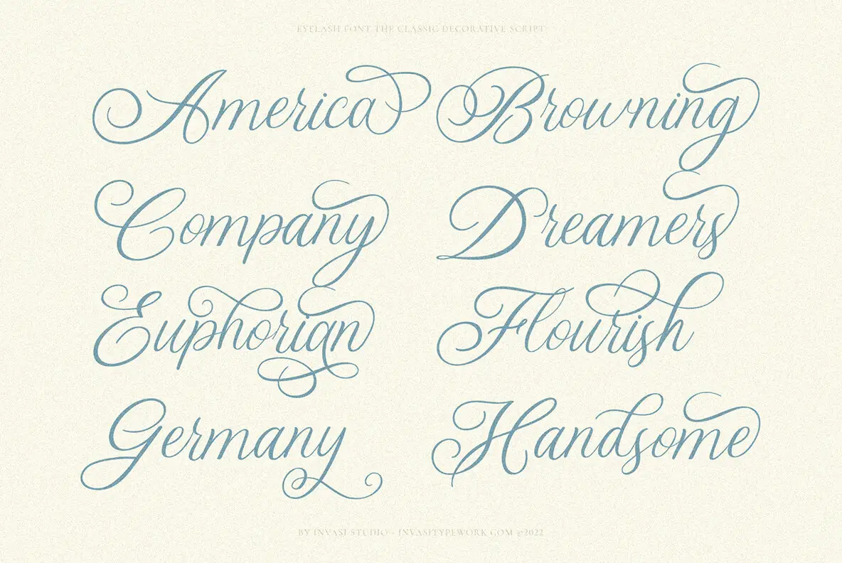 Eyelash Font - YouWorkForThem