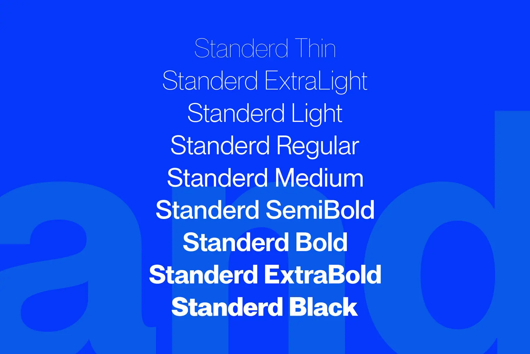 Standerd Font - YouWorkForThem