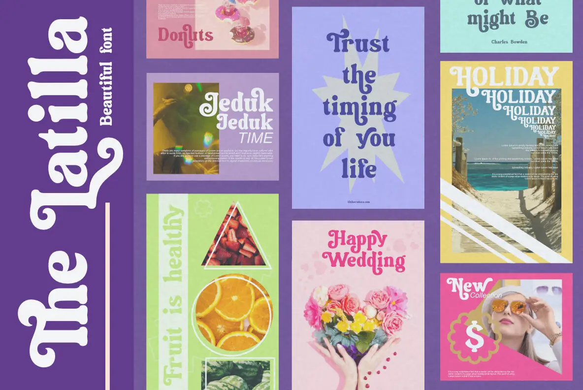 Latilla Font - YouWorkForThem