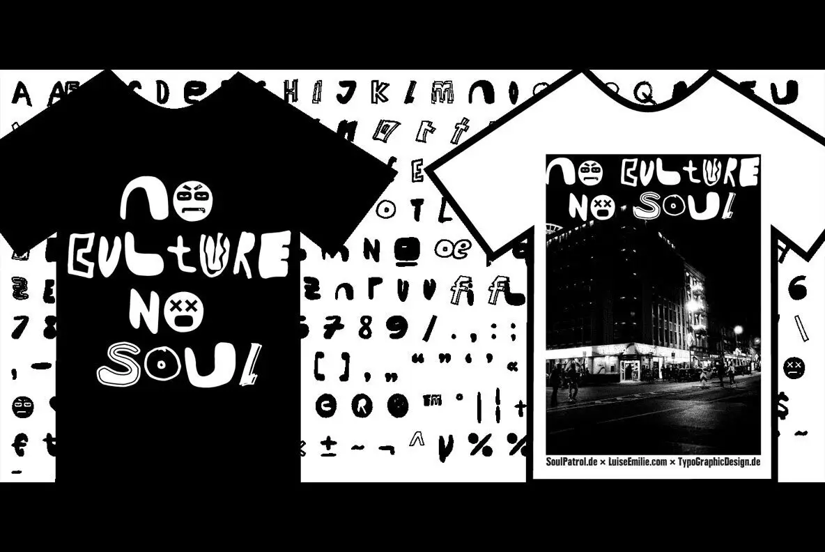 No Culture No Soul Font - FontPath