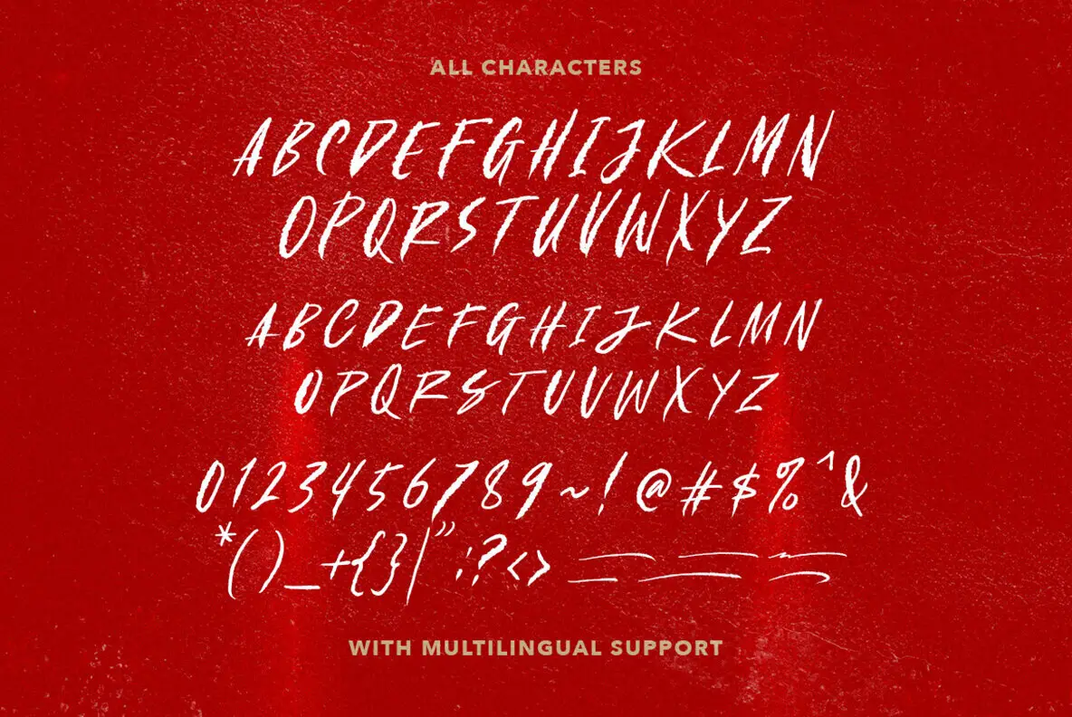 Under Terror Font - YouWorkForThem