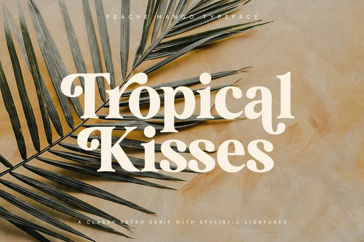 Peache Mango Font - YouWorkForThem