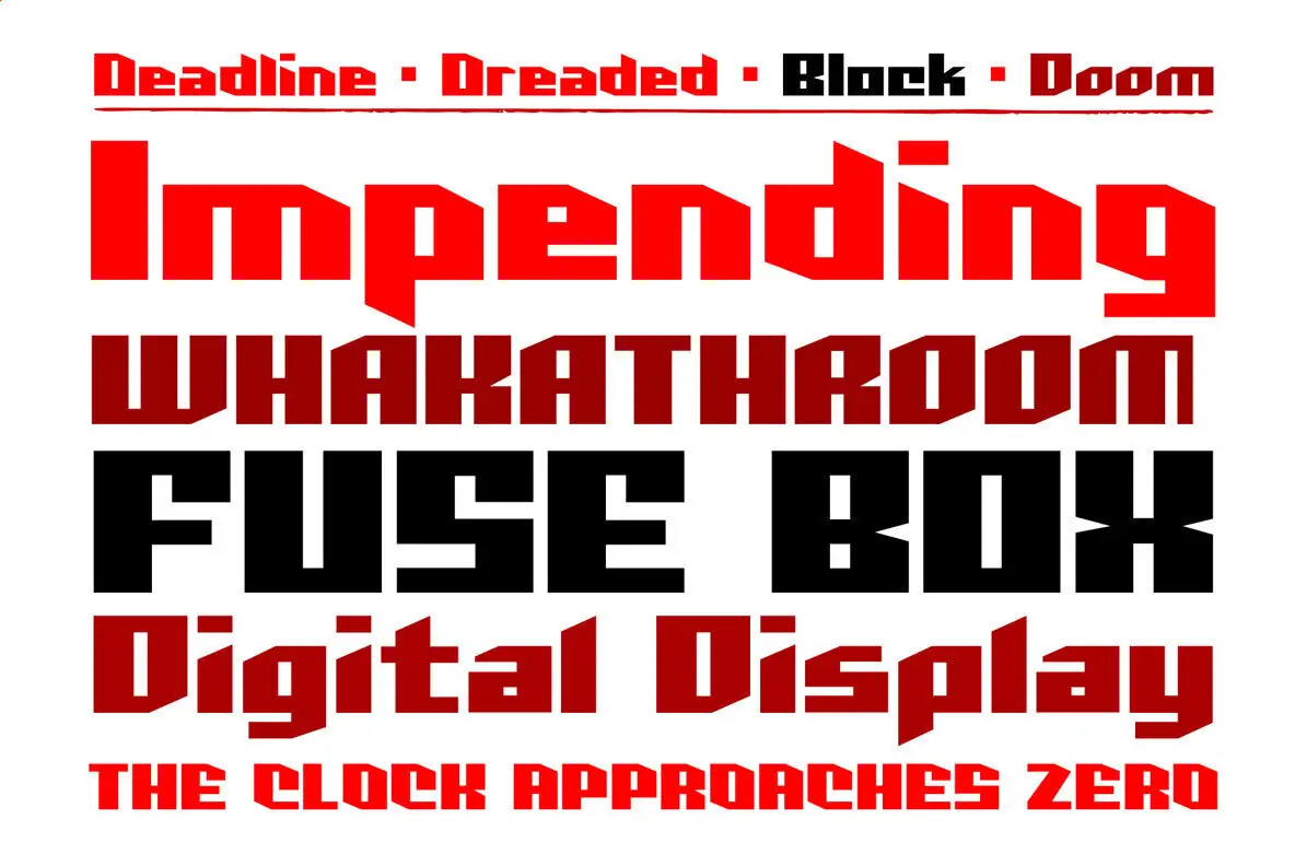Deadline Font - FontPath