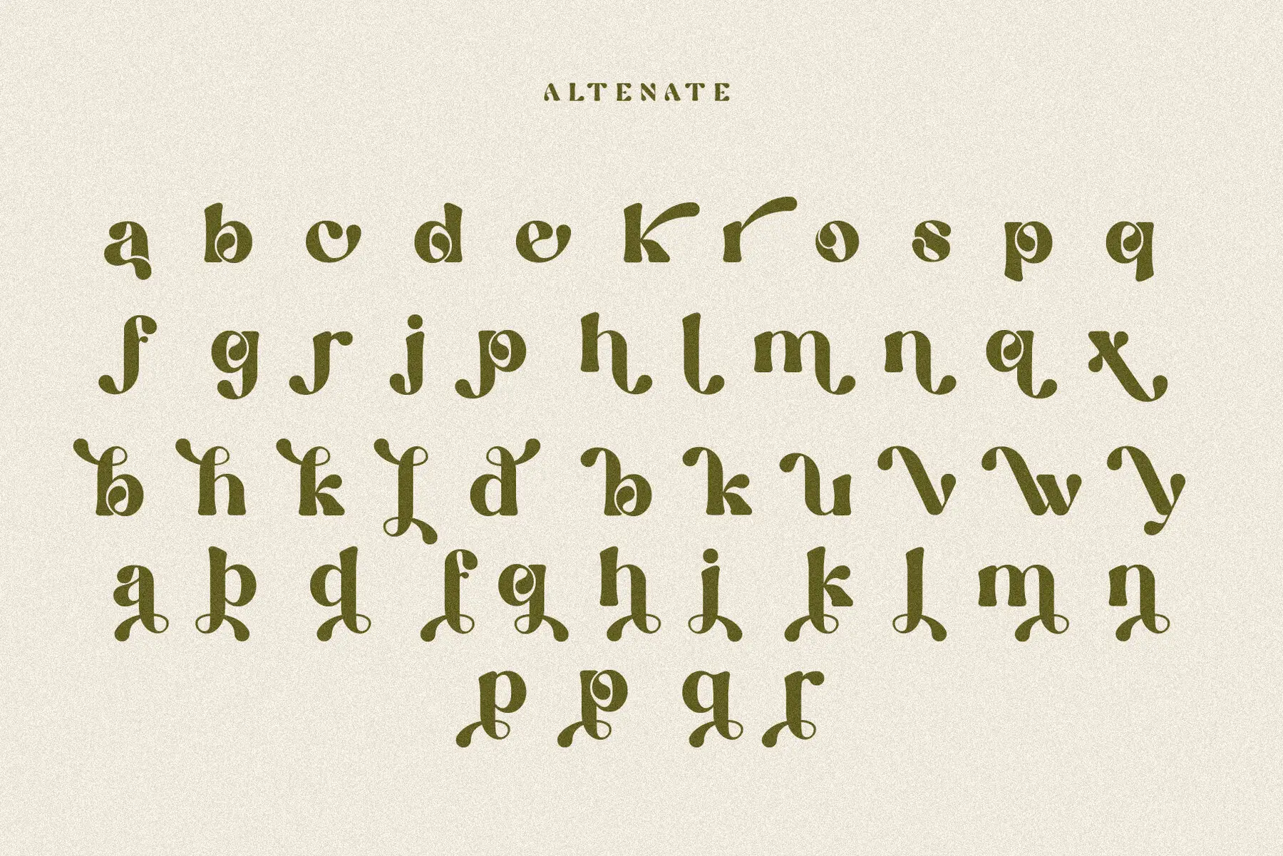 Special Charisma Font - YouWorkForThem