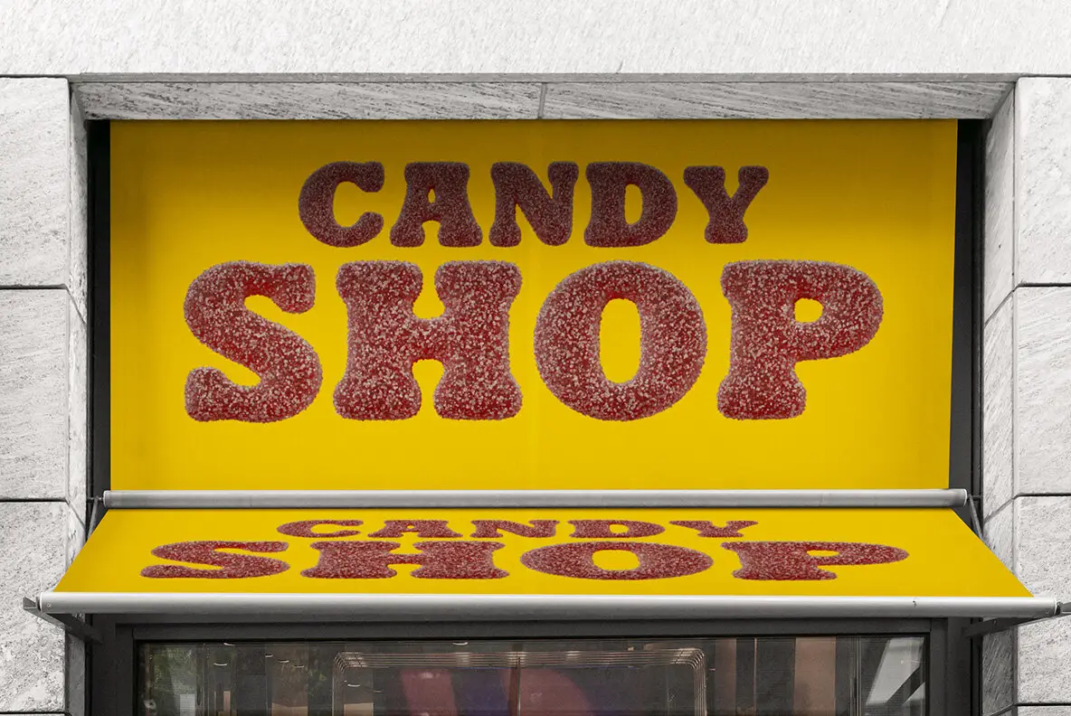 Sugar Candy SVG Font Font - FontPath