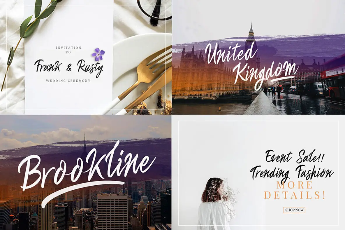 Beautiful Script Fonts Mini Bundle Font - FontPath