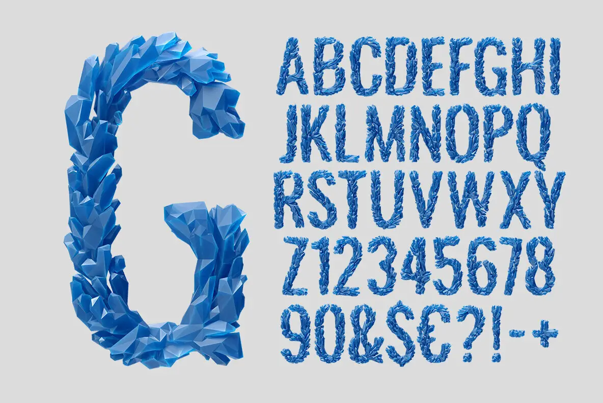 Frozen King SVG Font Font - FontPath