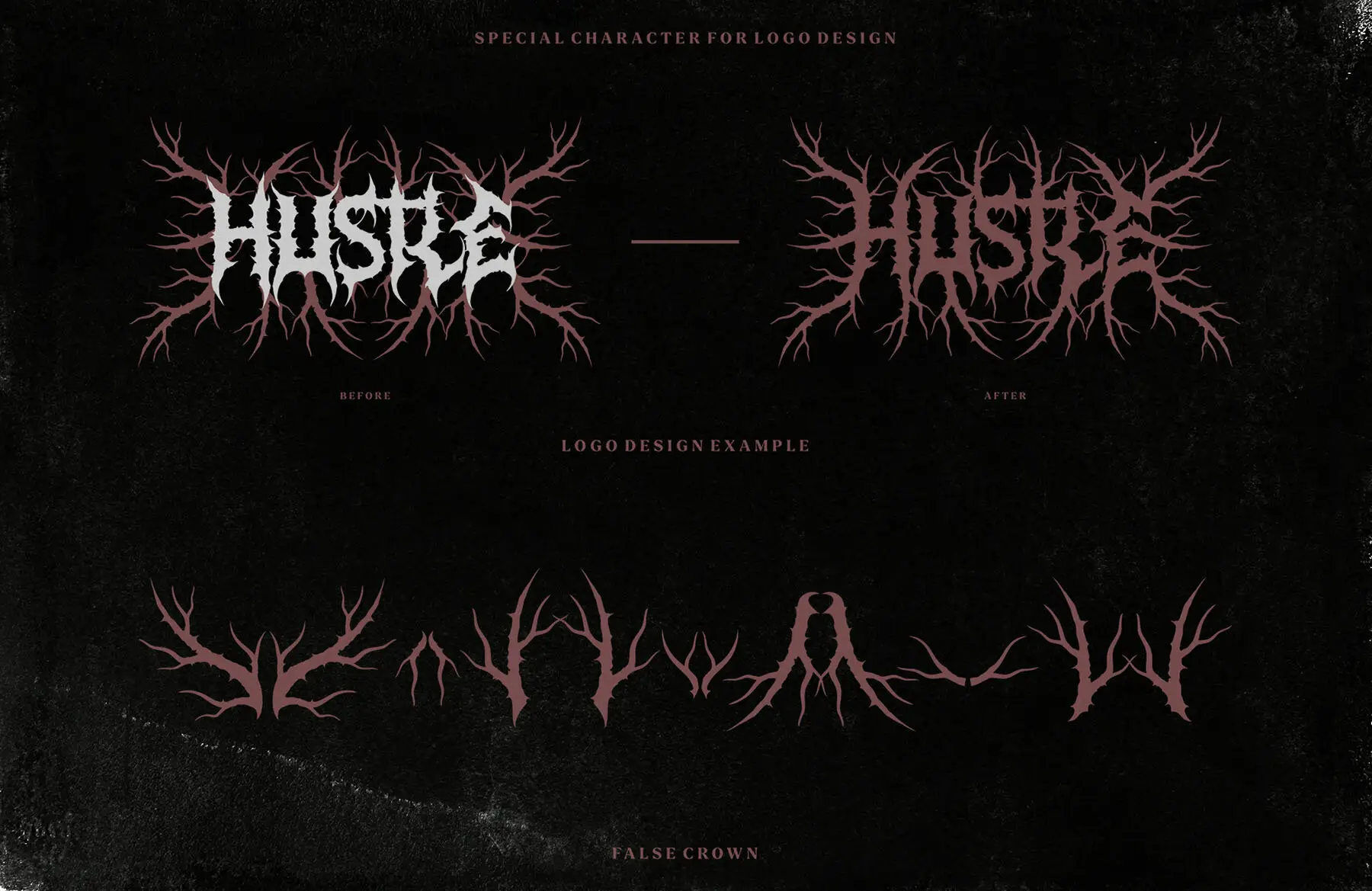 False Crown Font - YouWorkForThem