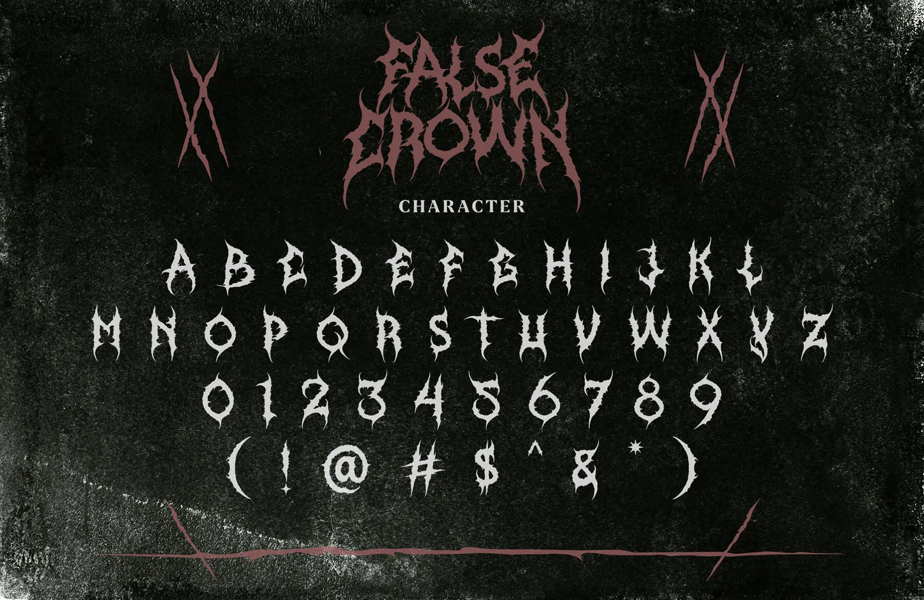 False Crown Font - FontPath