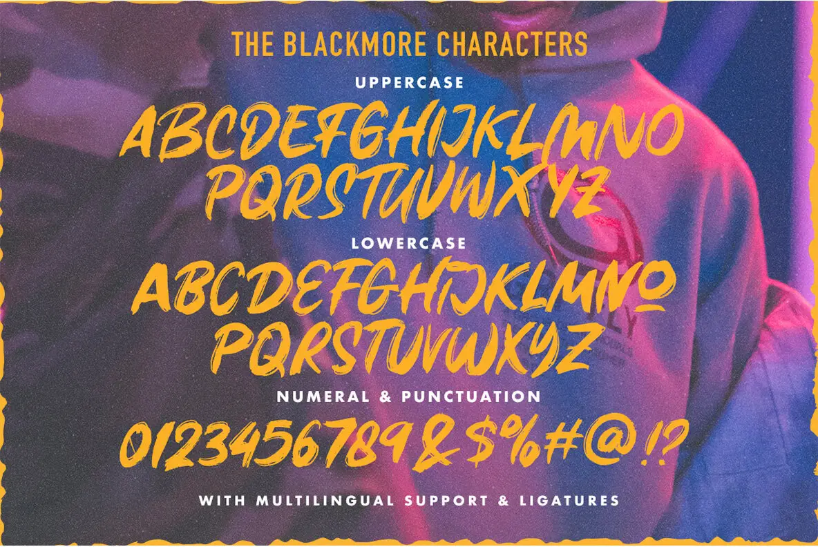 The Blackmore Font - YouWorkForThem
